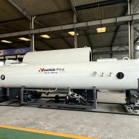 China Vacuum sizing thermal insulation pipe production line for sale