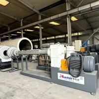 China Vacuum sizing thermal insulation pipe production line for sale