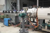 China Automatic HDPE Solid Wall Pressure Pipe Extrusion Line for Water Supply for sale