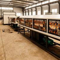 China HDPE Solid Wall Pressure Pipe Extrusion Line for Water/Gas Supply for sale