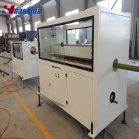 China Smart Controlled PERT PU Foam Pipe Extrusion Line with One-Step Continuous Foaming Process and Automatic Operation for sale