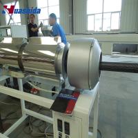 China Smart Controlled PERT PU Foam Pipe Extrusion Line with One-Step Continuous Foaming Process and Automatic Operation for sale