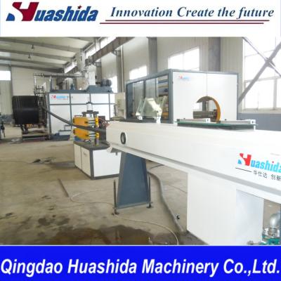 China HDPE Large Diameter Steel-Reinforced Spiral Corrugated Pipe Production Line with High Ring Stiffness and Corrosion Resistance for sale