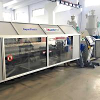 China Fully Automatic HDPE/PP Double Wall Corrugated Pipe Production Line for sale