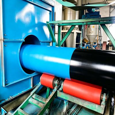 China Chemical Plant Pipeline 3PE Coating Machine Corrosion Resistant Process Piping Line for sale