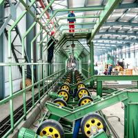 China Fully Automatic 3PE Pipe Coating Line PLC Control Steel Pipe Anticorrosion Machine for sale