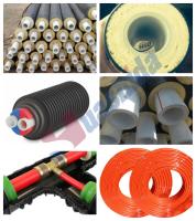 China Flexible PU Foaming Pert Insulation Pipe Extrusion Line for Underground Pipe System for sale