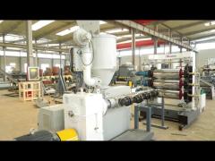 Newly Developed PE PP Sheet / Board Extrusion Line with High Output Capability of 150-450kg/h