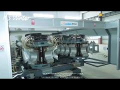 3LPE/PP/FBE Buitenste coating machine buizen Shot Blasting Machine Ageing Resistent