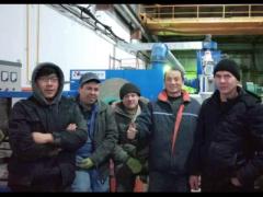 Machine de revêtement de tuyaux en acier à extrusion ronde de type O 3lpe 2lpe Fbe
