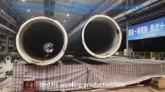 PUR Spray PE Wrapping Pre-Insulated Pipe Production Line – High-Density PU Foam Insulation for Heating, Cooling & Oil Pipelines