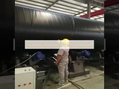 Automatic 3LPE Coating Pipe Production Line with Touch Screen Control