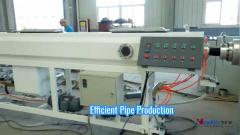 PERT PEX Pre-Insulated Plastic Pipe One-Step Continuous Production Line