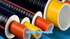 Flexible PU Foam PERT PPR HDPE thermal Insulation Pipe Production Line