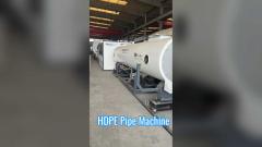 Vacuum Calibrating Extruder for PE Pre-Insulated Pipe Production with Outer Casing