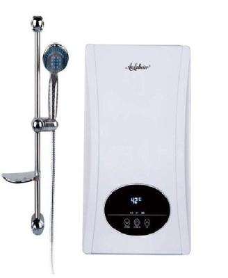China 1.0-8.0 kW protective hot water shower head portable bath tankless instant electric water heater(RX-X8) for sale