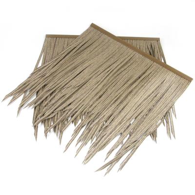 Cina La plastica del PE del gazebo ricopre di paglia la resistenza materiale della prova di fuoco del tetto in vendita