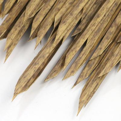 Cina La plastica sintetica ricopre di paglia il tetto 500x500mm materiali per il gazebo in vendita