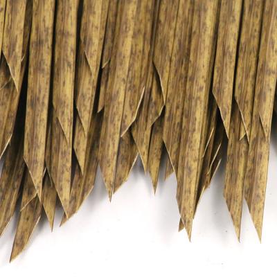 Cina La plastica sintetica ricopre di paglia il tetto 500x500mm materiali per il gazebo in vendita