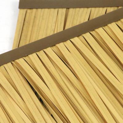 Cina Pannello dell'ombrello 	Il tetto sintetico ricopre di paglia, tetto di foglia di palma artificiale di 500mm in vendita