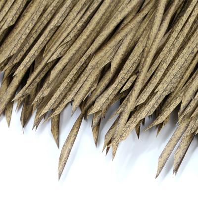 Cina Prova di plastica della radice 	Il tetto sintetico ricopre di paglia per la decorazione in vendita
