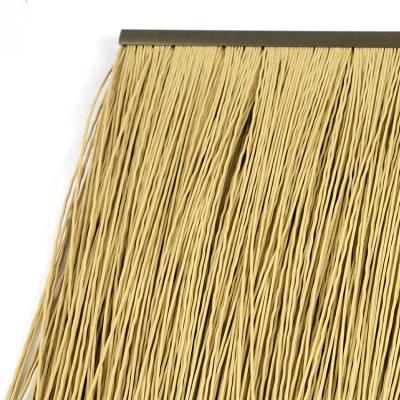 China Wortelbewijs Bali 	Het synthetische Dak met stro bedekt, Natuurlijke Kleur Tiki Roof Material Te koop