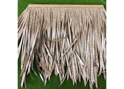 China o telhado sintético de 500*500mm cobre com sapê telhas Straw Color For Resorts à venda