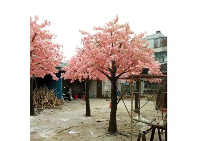 China 1m Kunstmatig Cherry Blossom Tree Fiberglass Wood Materiaal Te koop