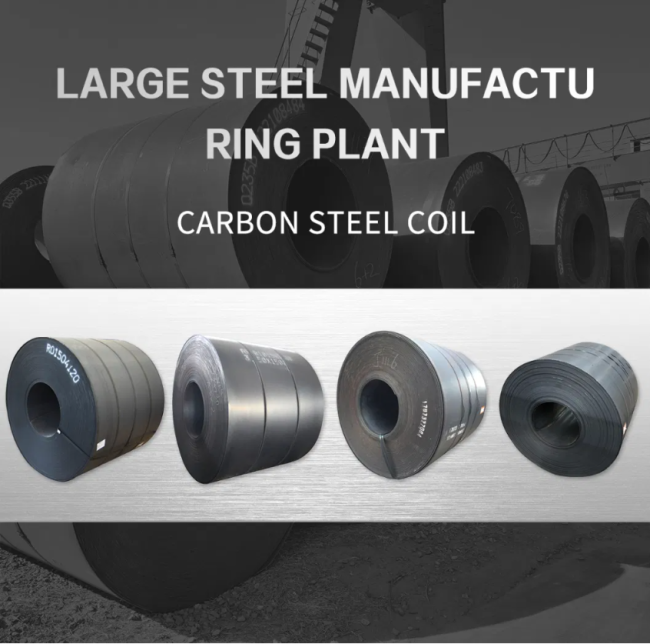 Hot Rolled Carbon Steel Coils for Building Materials with Slit Edge and Stock Available in Various Thickness