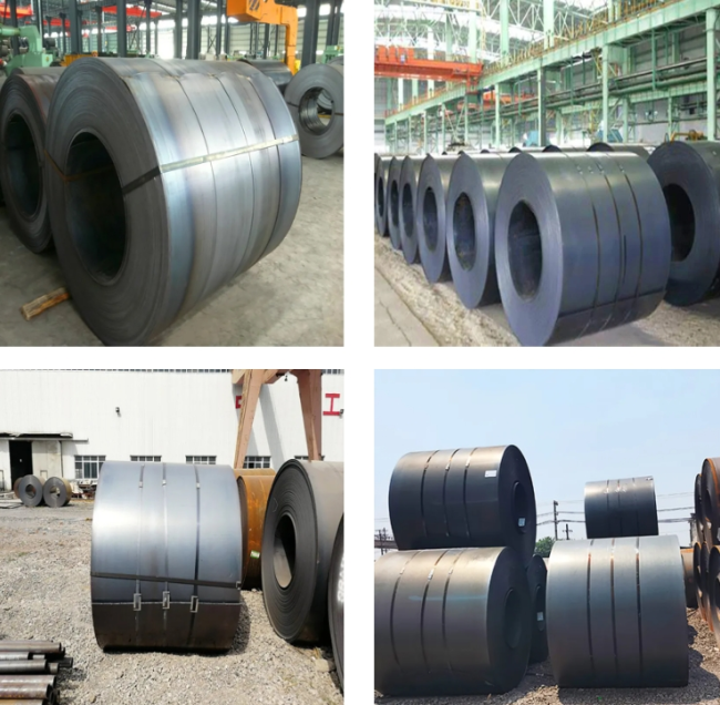 Hot Rolled Carbon Steel Coils for Building Materials with Slit Edge and Stock Available in Various Thickness