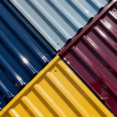 China Prepainted Galvanized Color Coated Steel Sheets For Roofing And Wall Panel for sale