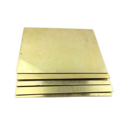 China Brushed Brass Sheet For Electrical Components, Decorative Fixtures And Industrial With Custom Thickness Options for sale