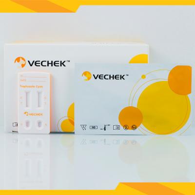 Cina Giardia Lamblia Rapid Test Cassette Feces Specimen Trophozoite And Cysts in vendita