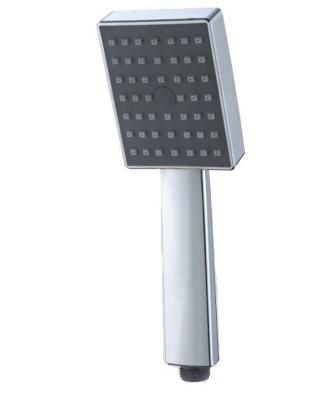 China Square Shape Plastic Hand Shower , Water Efficient Shower Head  Handheld for sale