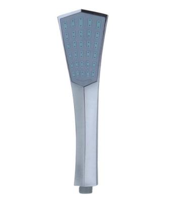 China Single Function Bathroom Hand Shower Round ABS Plastic Injection Chrome Plated Tube Shape for sale