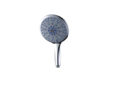 China ZYD-2050 Five Fuction Round Shape ABS Plastic Injection Chrome Plated Bathroom Accessory Shower Hand for sale