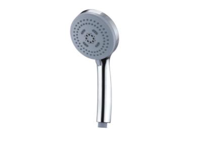 China ZYD-2094 Five Fuction Round Shape ABS Plastic Injection Chrome Plated Bathroom Accessory Shower Hand for sale