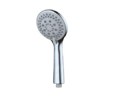 China ZYD-3021 Five Fuction Water Saving  Round Shape ABS Plastic Injection Chrome Plated Bathroom Accessory Shower Hand for sale