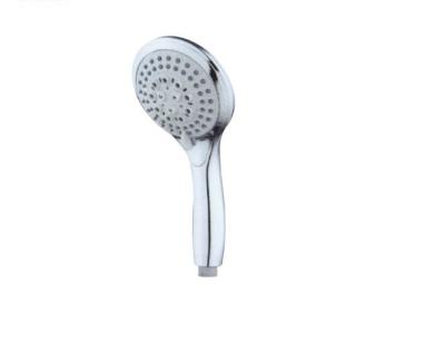 China ZYD-3033 Five Fuction Water Saving  Round Shape ABS Plastic Injection Chrome Plated Bathroom Accessory Shower Hand for sale
