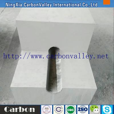 China silicon metal with ningxia carbon block/carbon brick use ferroalloy furnace for sale