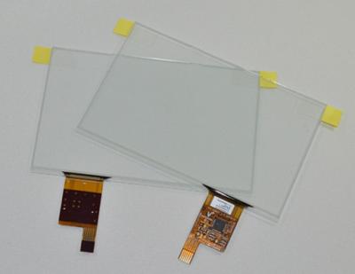 China Waterproof Interactive Transparent 5 Inch Capactive Touch Screen Panel 2 Point for sale