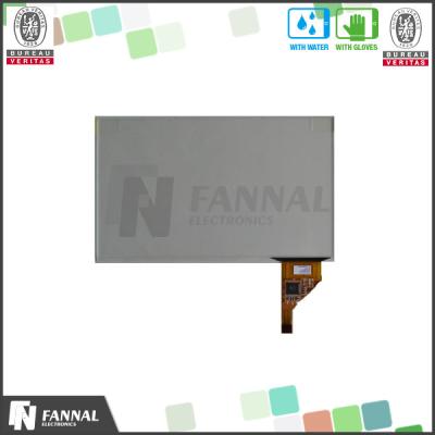 China 7'' 2 Point Resistive Projected Capacitive Touch Screen Panel , Multi Touch Screen Panel for sale