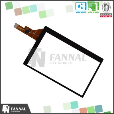 China 5 Point Sunlight Readable 4.3 Inch Touch Screen Support Linux / Windows / IOS / Android for sale