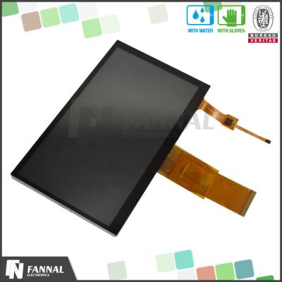 China 7 Inch Multi Touch WVGA TFT LCD Touch Screen Panel 800x480 Resolution For Smart Home for sale