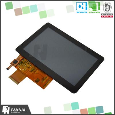 China 3D Printer 5 Inch Capacitive Touch Screen With RGB Interface / 800 x 480 Pixels for sale