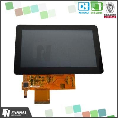 China Industrial PCAP Touch Kit 5 Inch Capacitive Touch Screen For Android Pos Terminal for sale