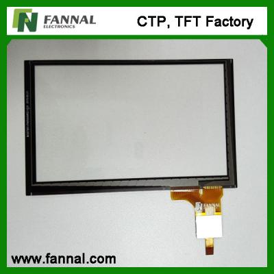 China 5 inch capacitive touch screen multi touch IIC interface touch panel for sale