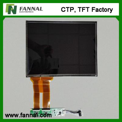 China Medical TFT LCD 12.1 Inch Capacitive Touch Screen Panel With LVDS TFT Interface for sale