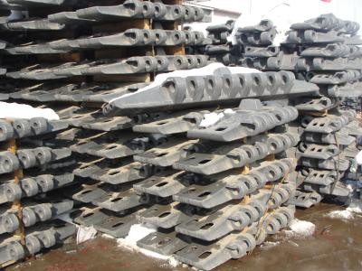 China Crawler Crane Undercarriage Part Track Plate For NIPPON SHARY DH308 for sale