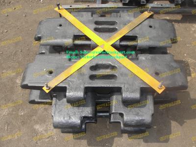 China NIPPON SHARYO(Nissha) Crawler Crane Parts DH350 Track Pad/Track Shoe for sale